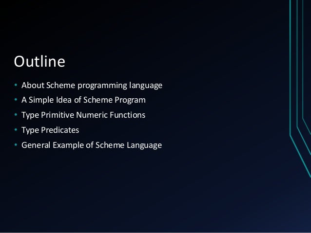 Scheme Programming Language 0613