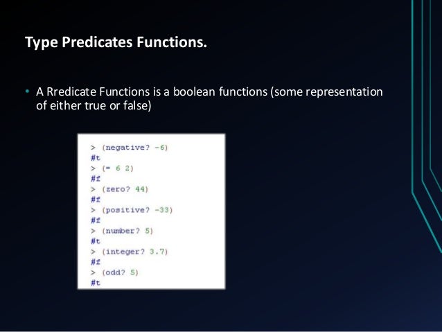 Scheme Programming Language