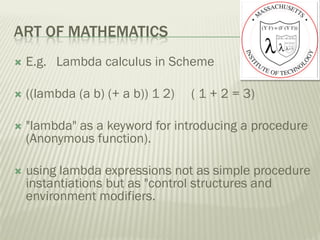 Scheme language brief introduction | PPT