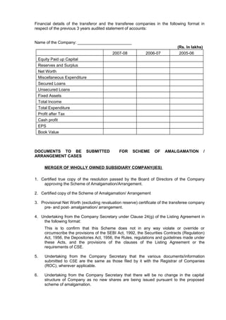 Scheme of arrangement | PDF