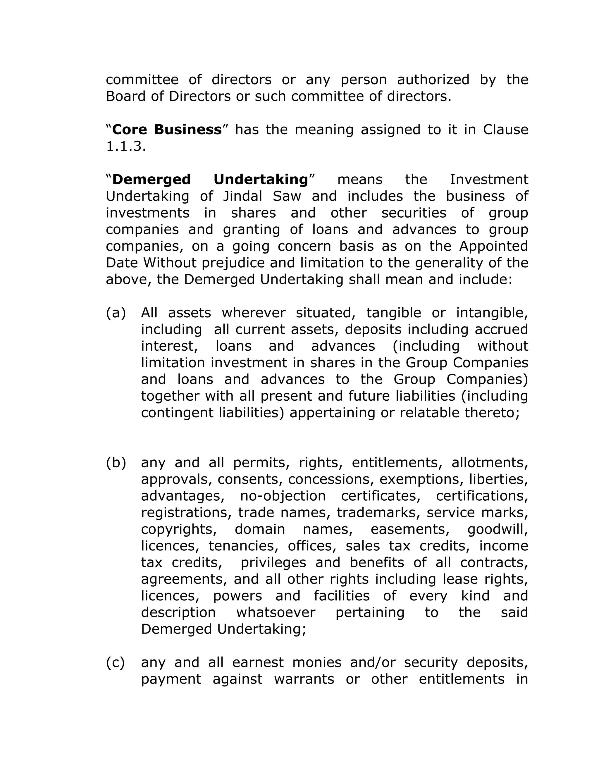 Scheme of arrangement and demerger | PDF
