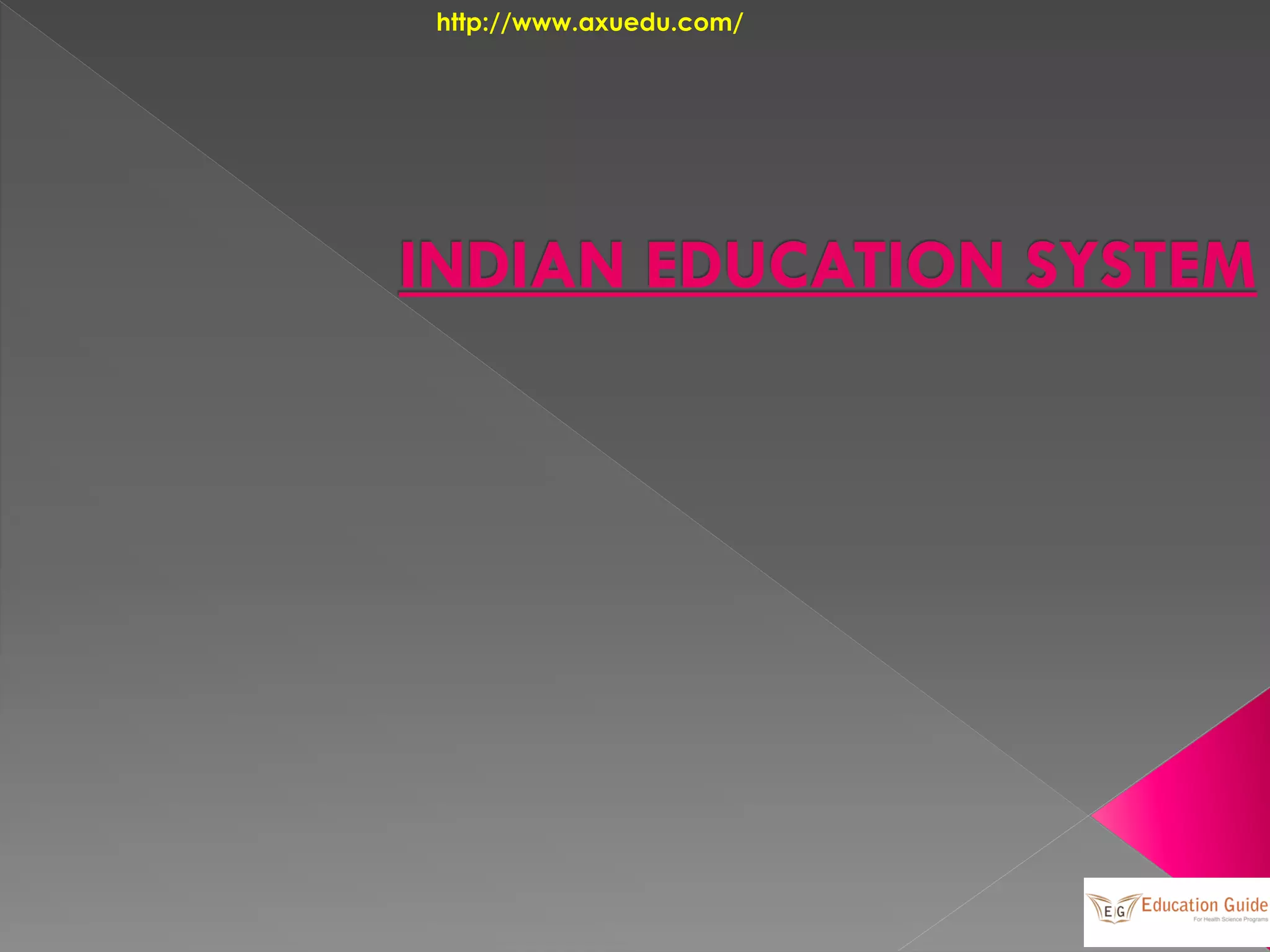 Scheme of education in india | PDF