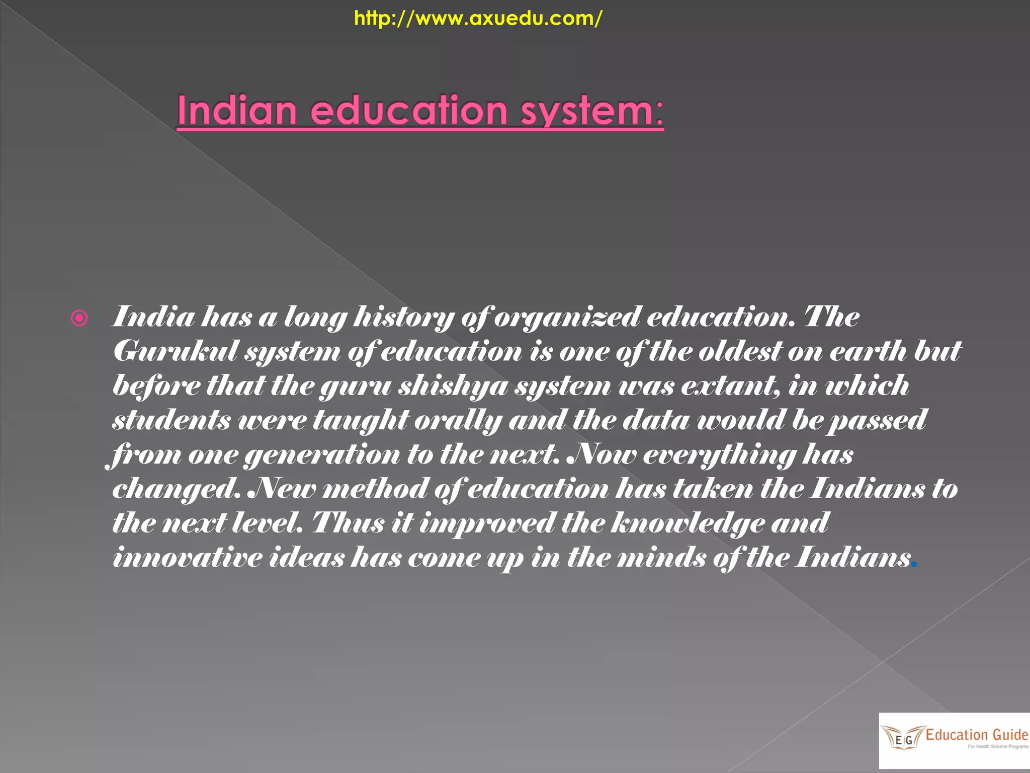 Scheme of education in india | PDF