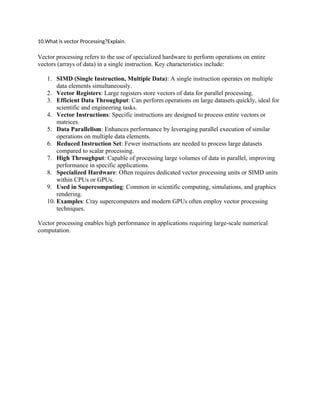 Scheme of Evaluation Computer organization | PDF