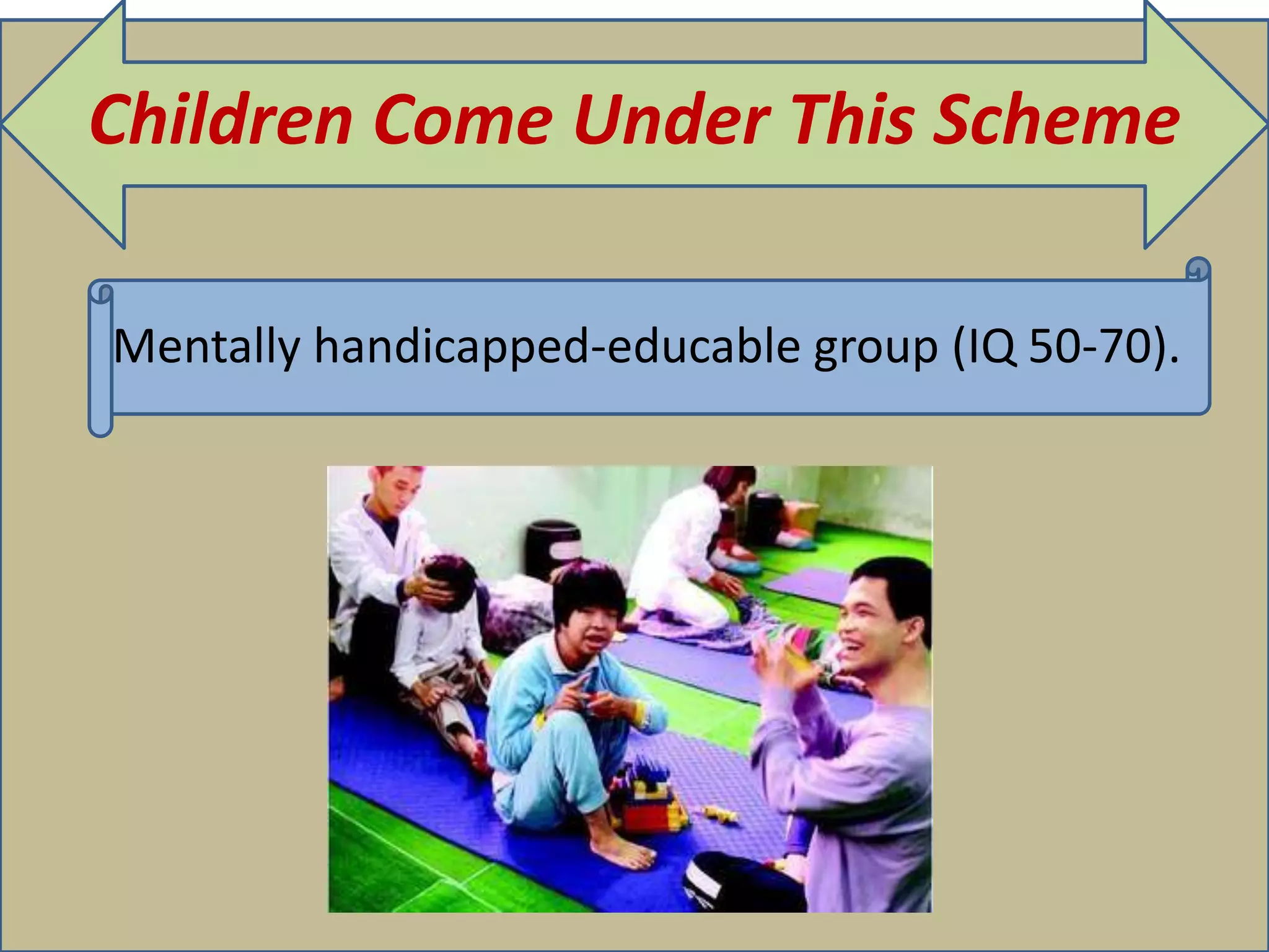 Scheme of integrated education for disabled children | PPTX