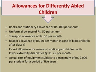 Scheme of integrated education for disabled children | PPTX