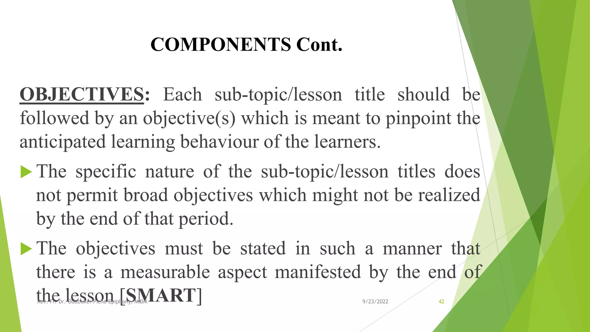 SCHEME OF WORK PREPARATION.pptx
