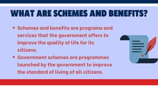 Unit V - Organizing early intervention services: Schemes and benefits ...