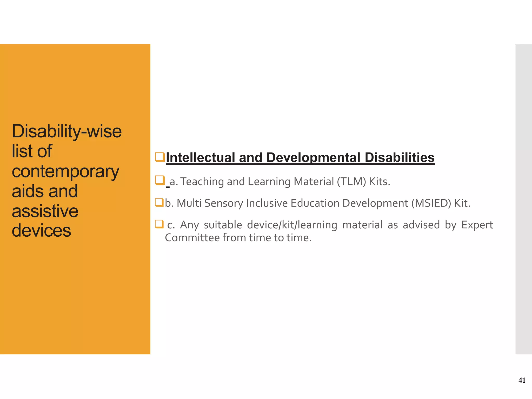 Schemes and Benefits for Persons with Disabilities (Divyangjan).ppsx
