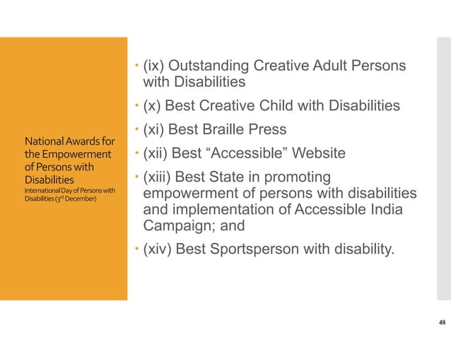 Schemes and Benefits for Persons with Disabilities.ppsx