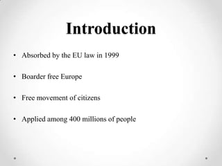 Schengen | PPTX