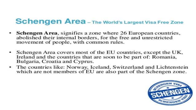 Schengen countries | PPT