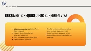 Schengen Travel Visa Requirements: A Simplified Guide | PDF