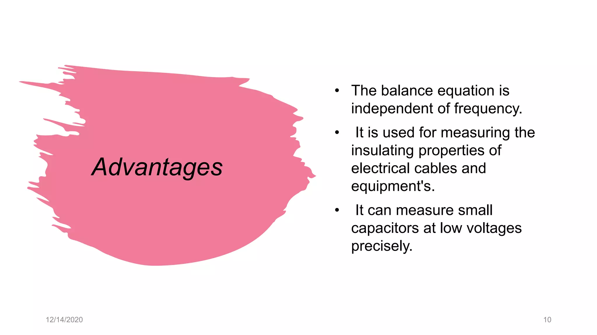 Schering bridge and its derivation | PPTX