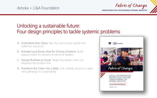 A look at “Fabric of Change” – initiatives to transform the apparel ...