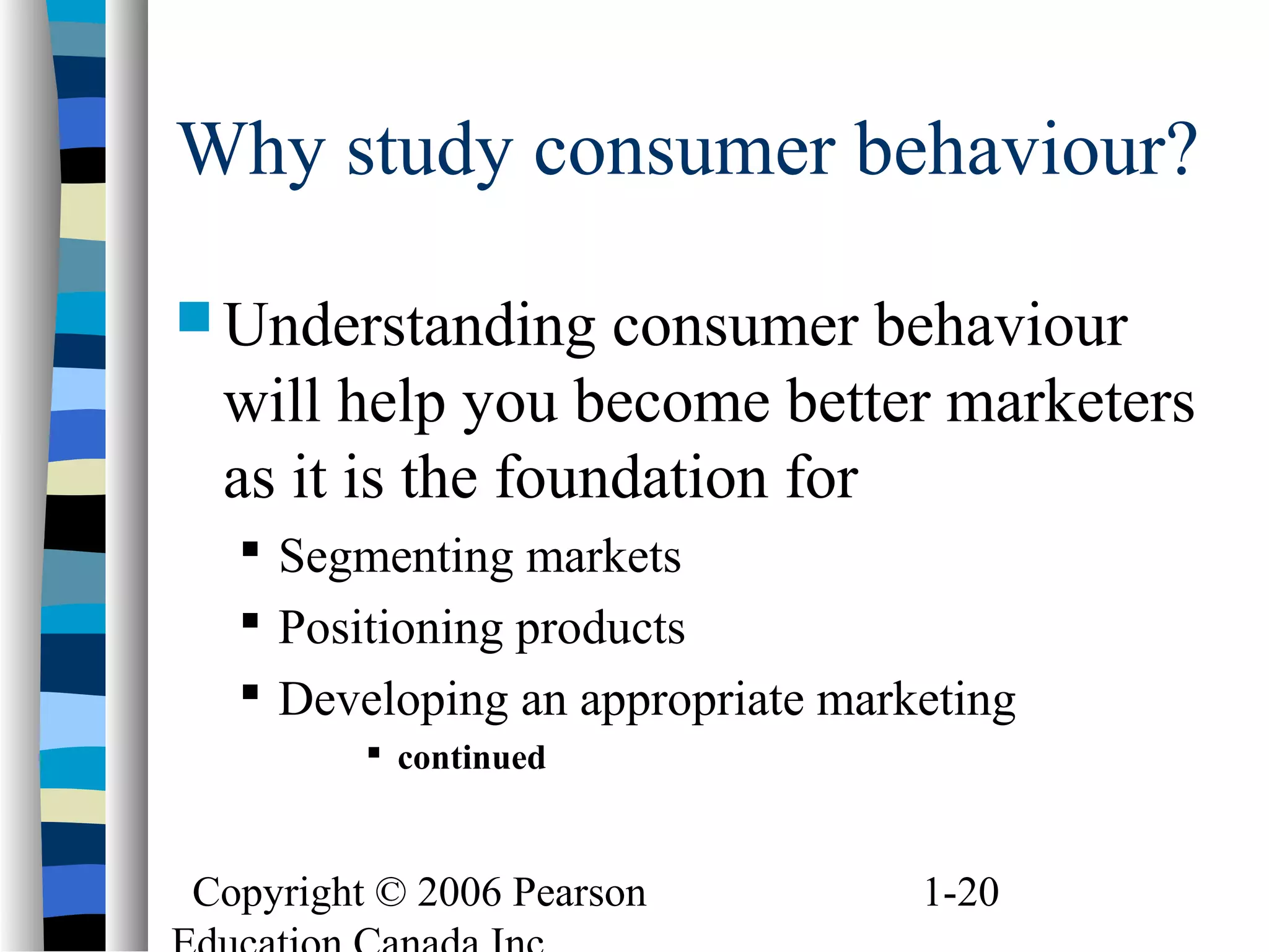 Chapter 1 - Introduction to Consumer Behavior | PPT