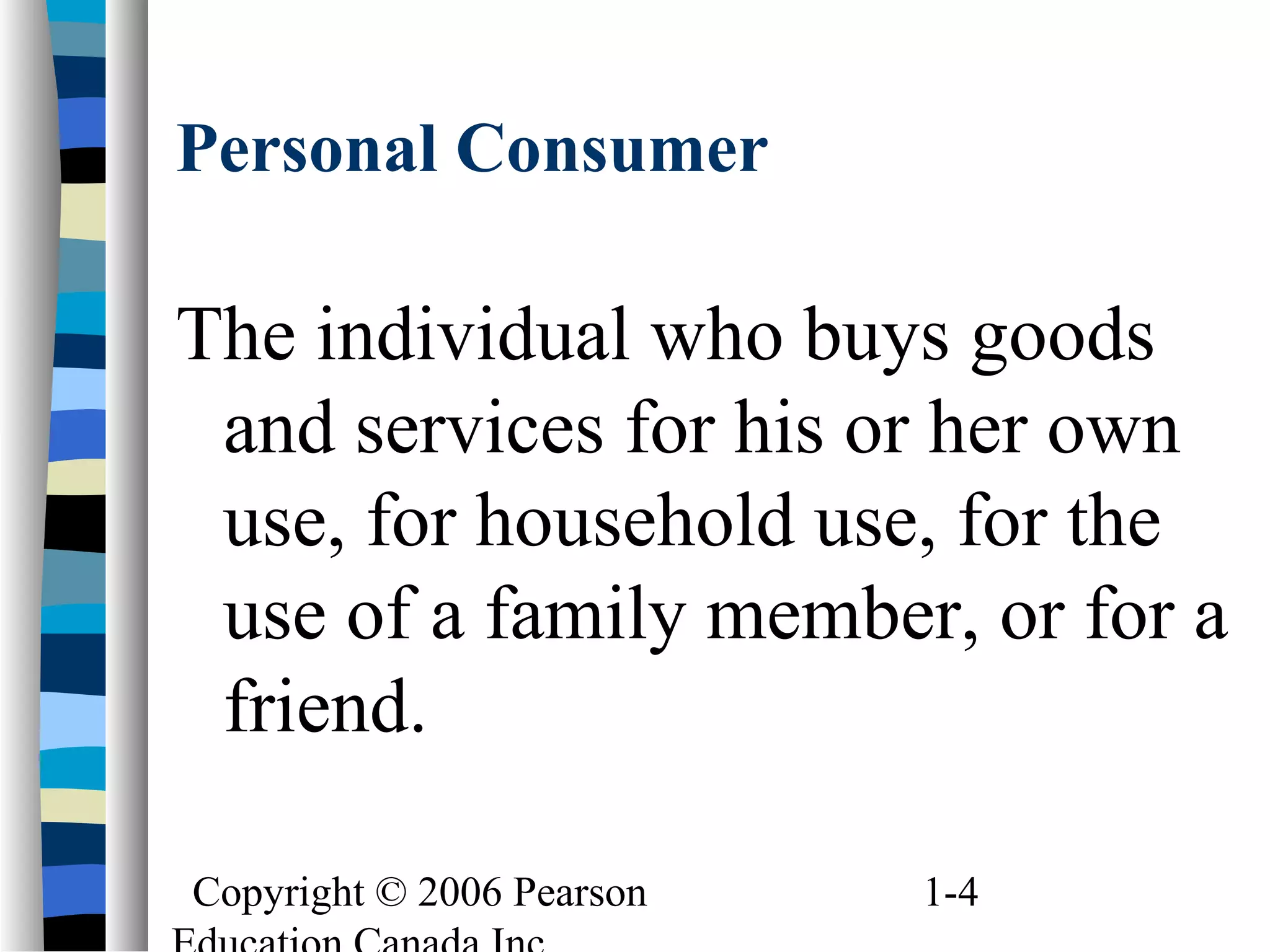 Chapter 1 - Introduction to Consumer Behavior | PPT