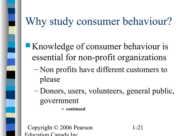 Chapter 1 - Introduction to Consumer Behavior | PPT