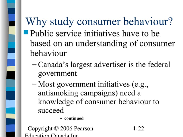Chapter 1 - Introduction to Consumer Behavior | PPT