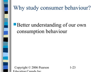 Chapter 1 - Introduction to Consumer Behavior | PPT