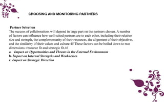 Schilling (2017pp.153 182) collaboration strategies (chapter 8) | PPTX