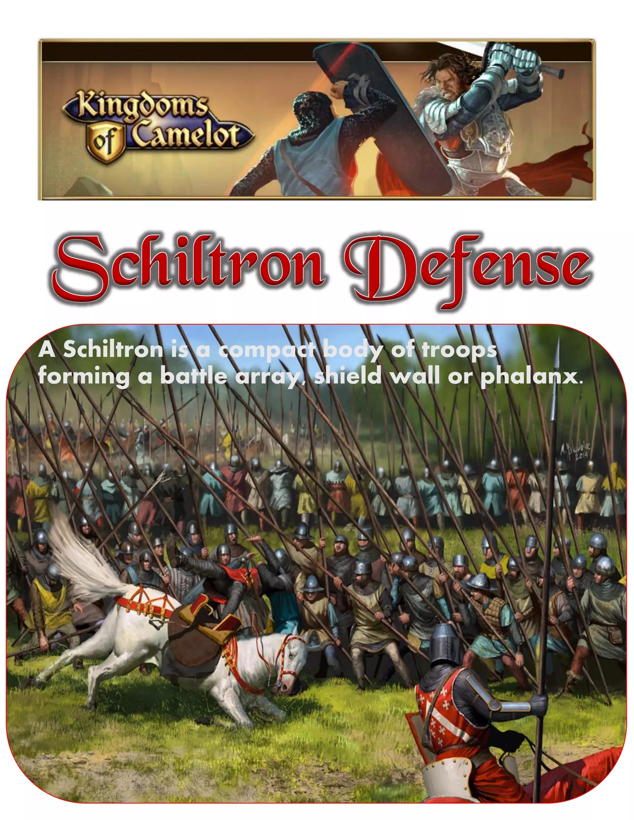 Schiltron--Counter for Attacks of Horsed Troops | PDF