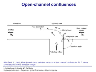 Schindfessel large eddy simulations of an open-channel confluence | PDF | Physics | Science
