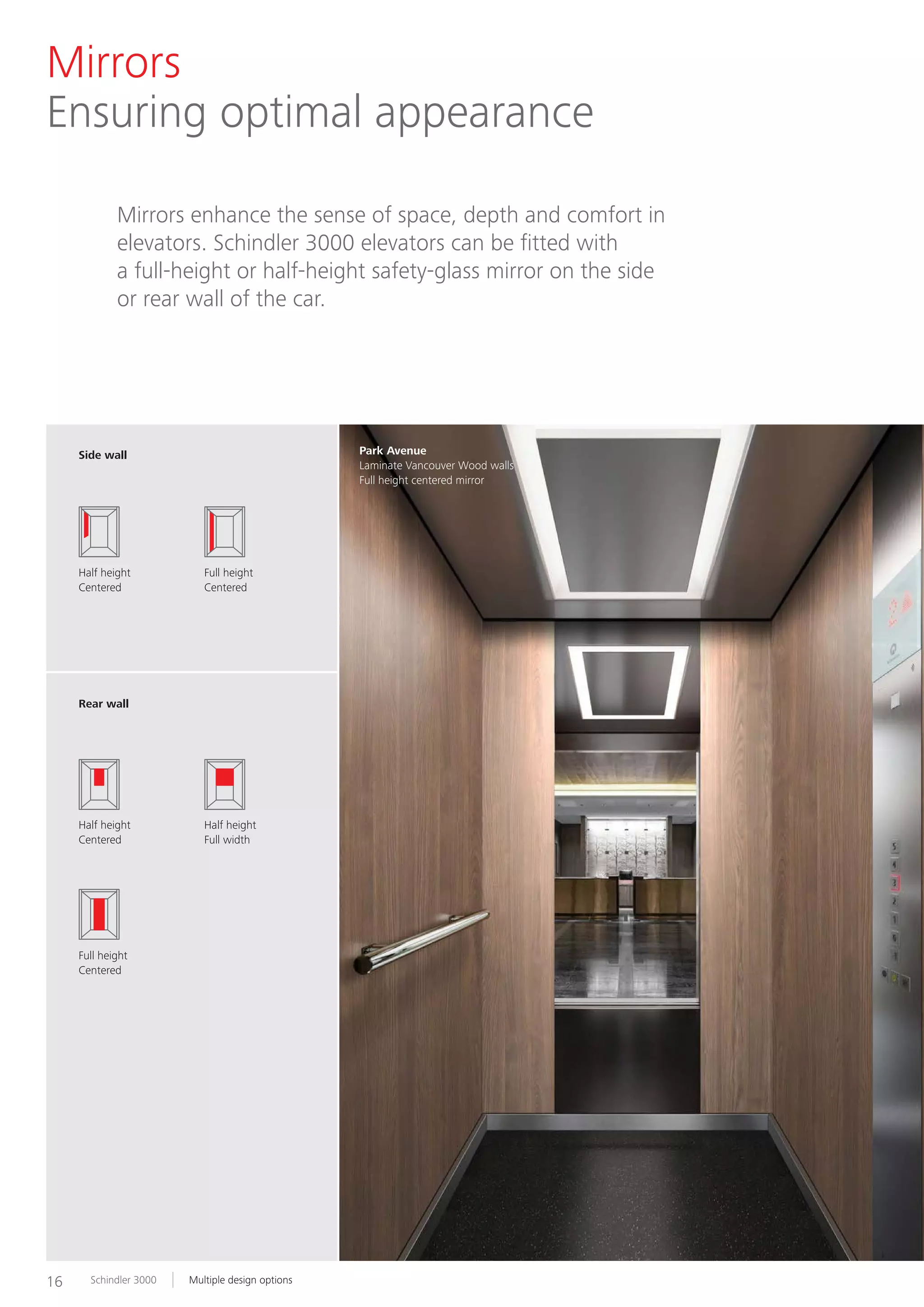 Catalog thang máy Schindler 3000 | PDF