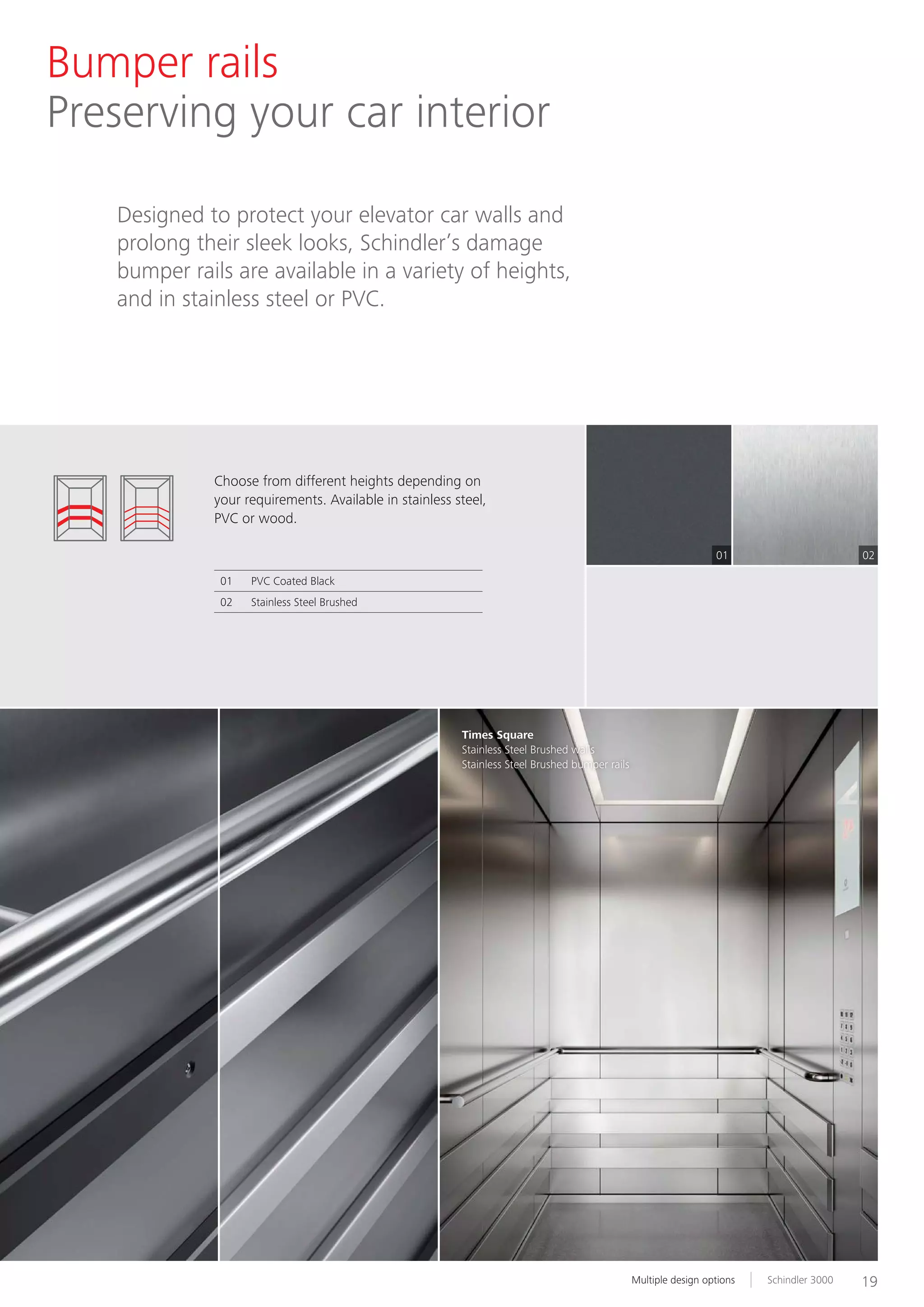 Catalog thang máy Schindler 3000 | PDF