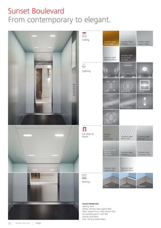 Catalog thiết kế cabin thang máy Schindler | PDF