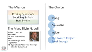 Silvio Napoli at Schindler India-HBS Case Study | PDF