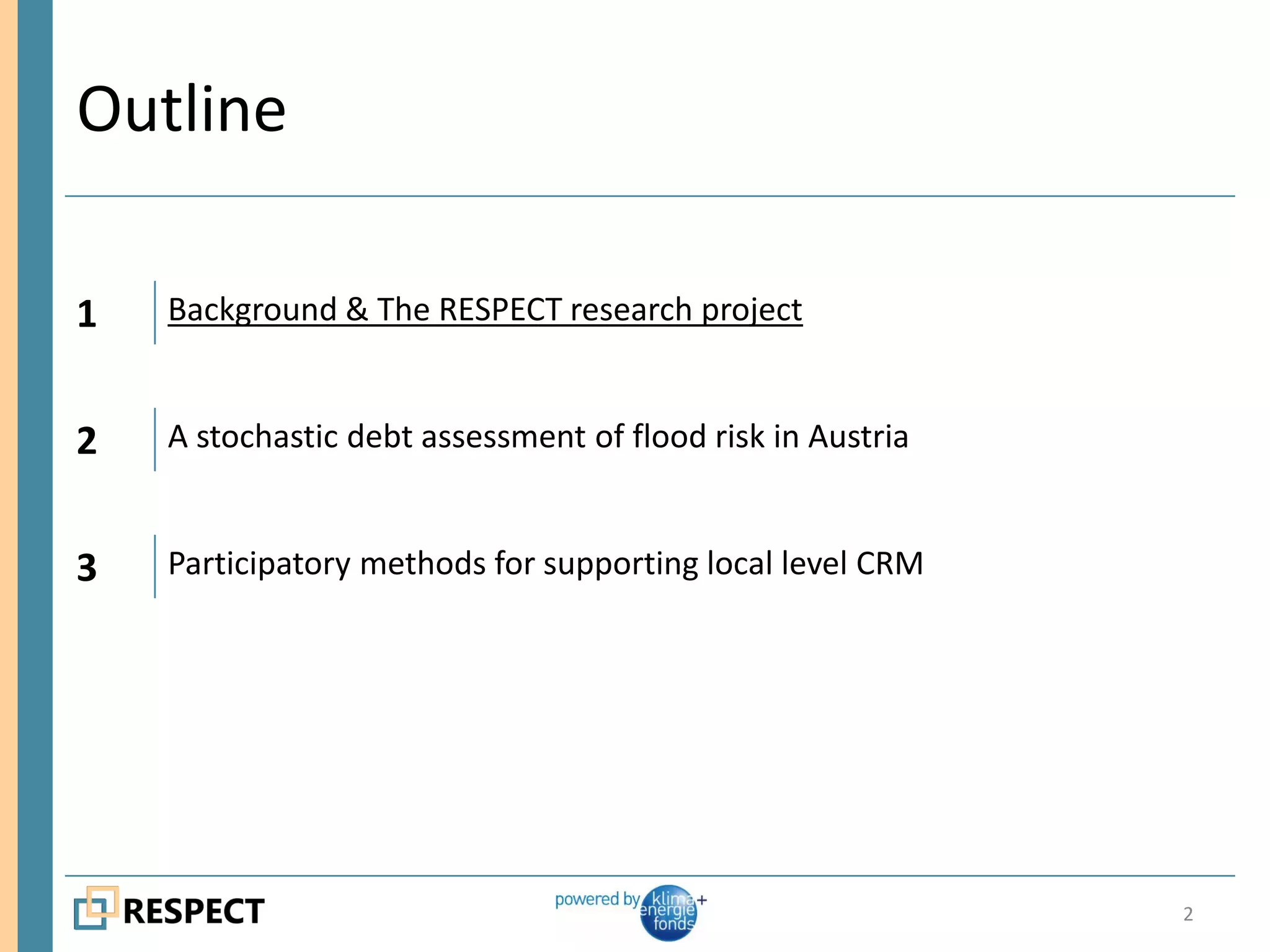 Multi-layered comprehensive climate risk management (CRM) in Austria ...
