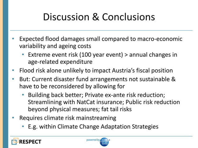 Multi-layered comprehensive climate risk management (CRM) in Austria ...