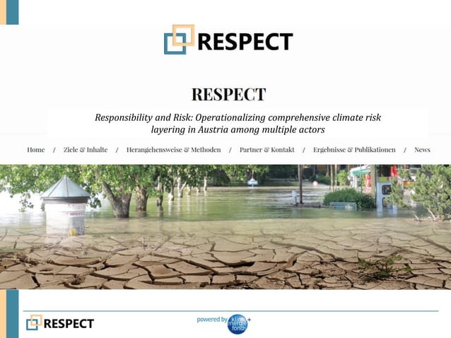 Multi-layered comprehensive climate risk management (CRM) in Austria ...