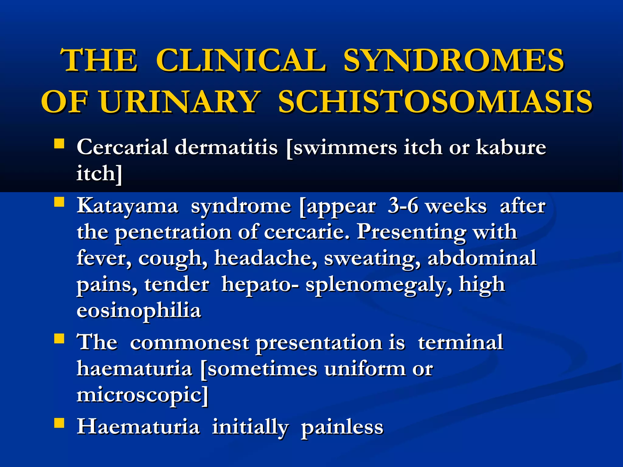 Schistosomiasis | PPT
