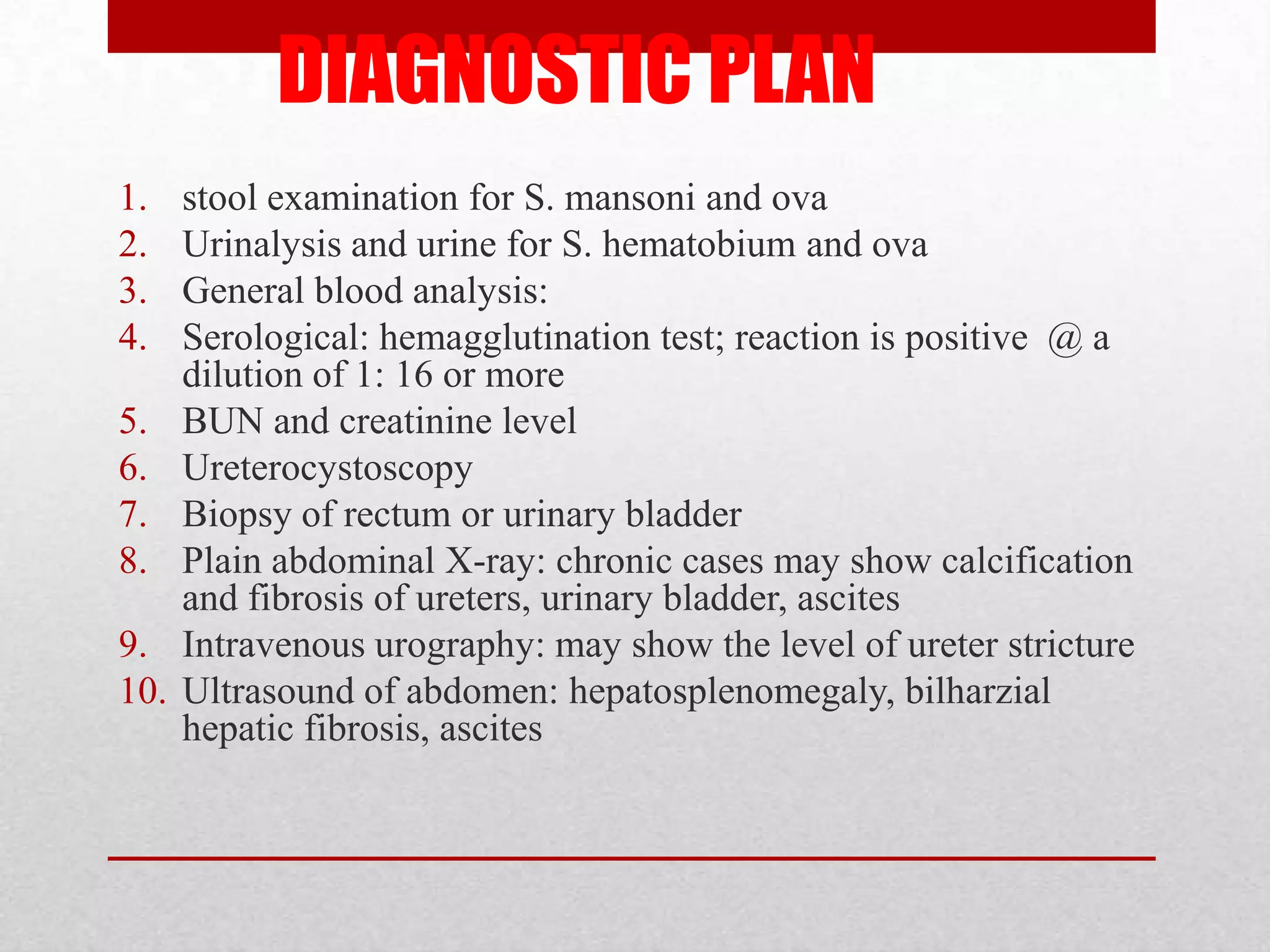 Schistosomiasis | PPTX