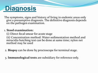 Schistosomiasis | PPTX
