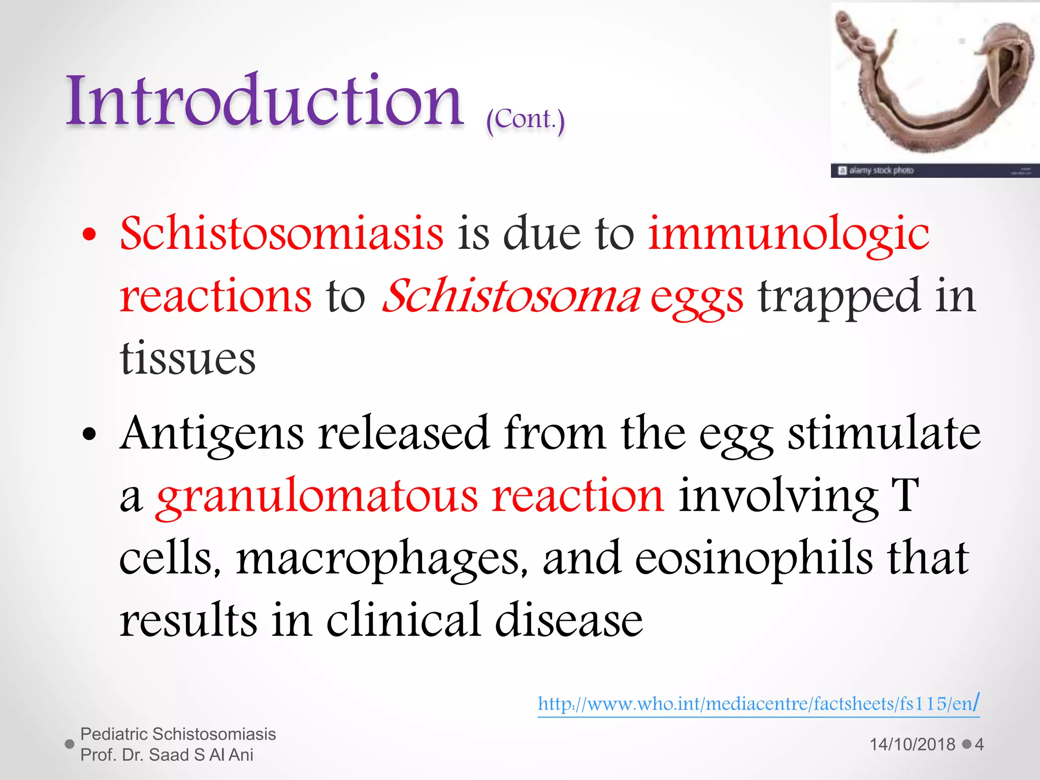 Schistosomiasis | PPTX