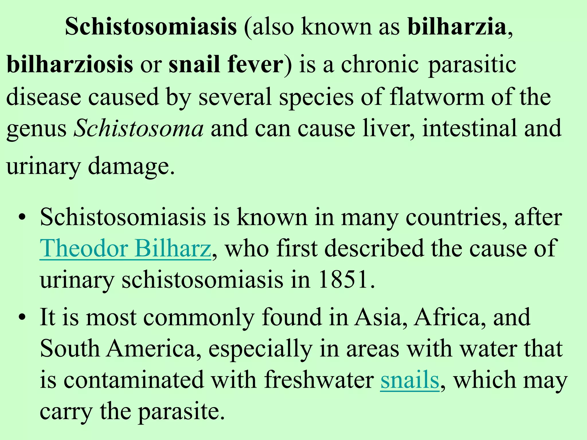 Schistosomiasisleishmaniasis.ppt