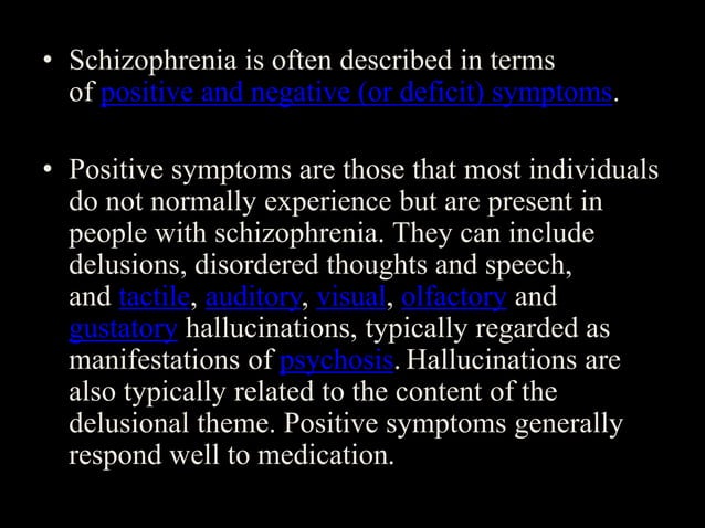 Schizophrenia | PPTX
