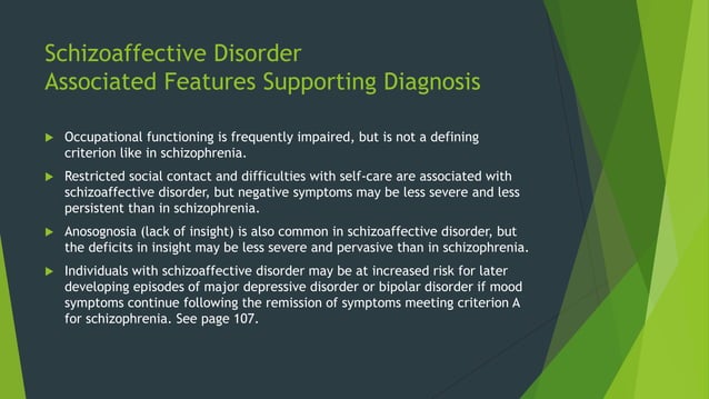Schizoaffective disorder DSM5 | PPTX