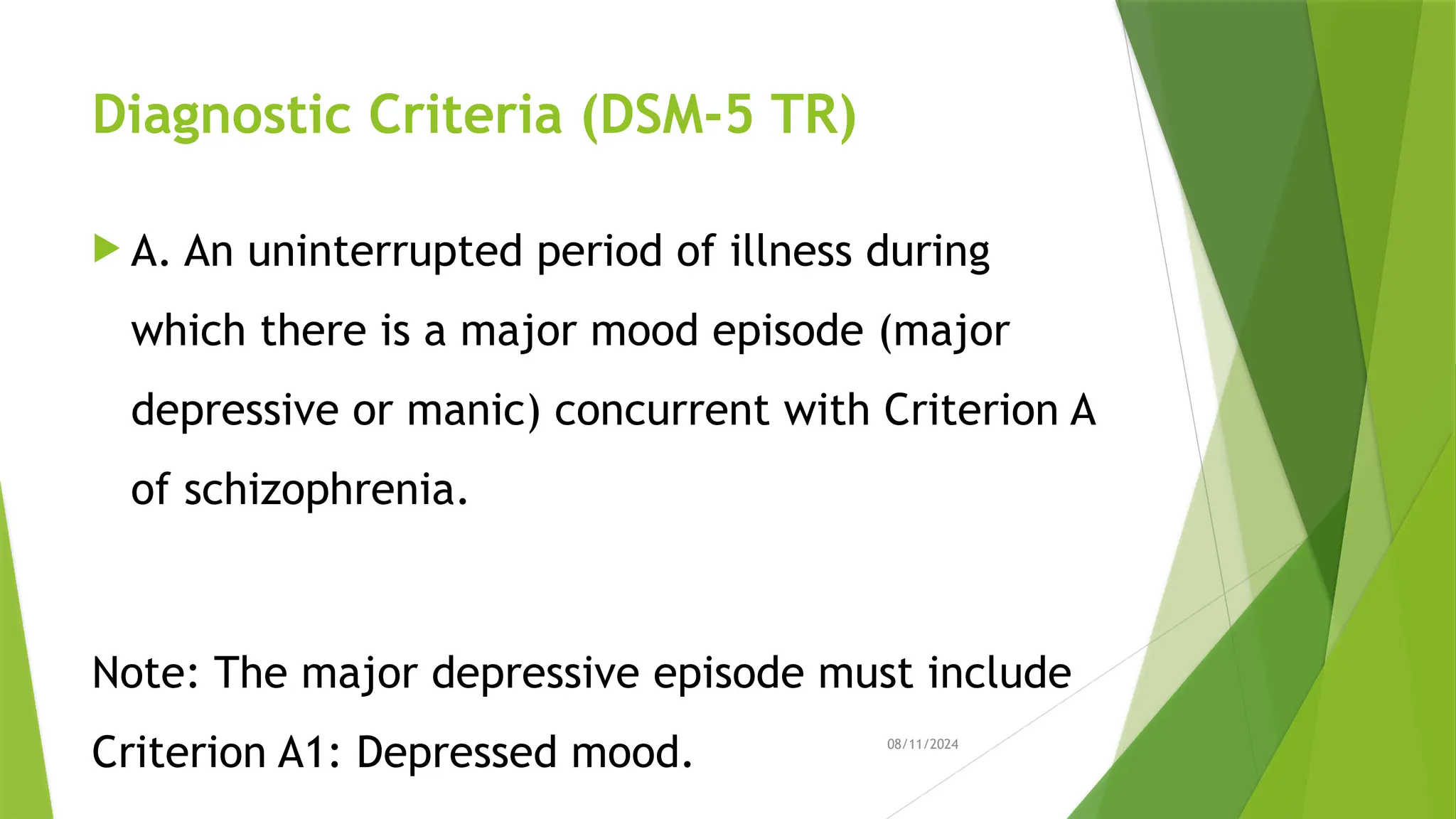 SCHIZOAFFECTIVE DISORDER (A detailed Overview).pptx