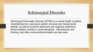 Schizoid and Schizotypal Disorder[..pptx | Brain and Nervous System ...