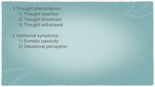 Schizophrenia.ppt psy od d/h | PPTX