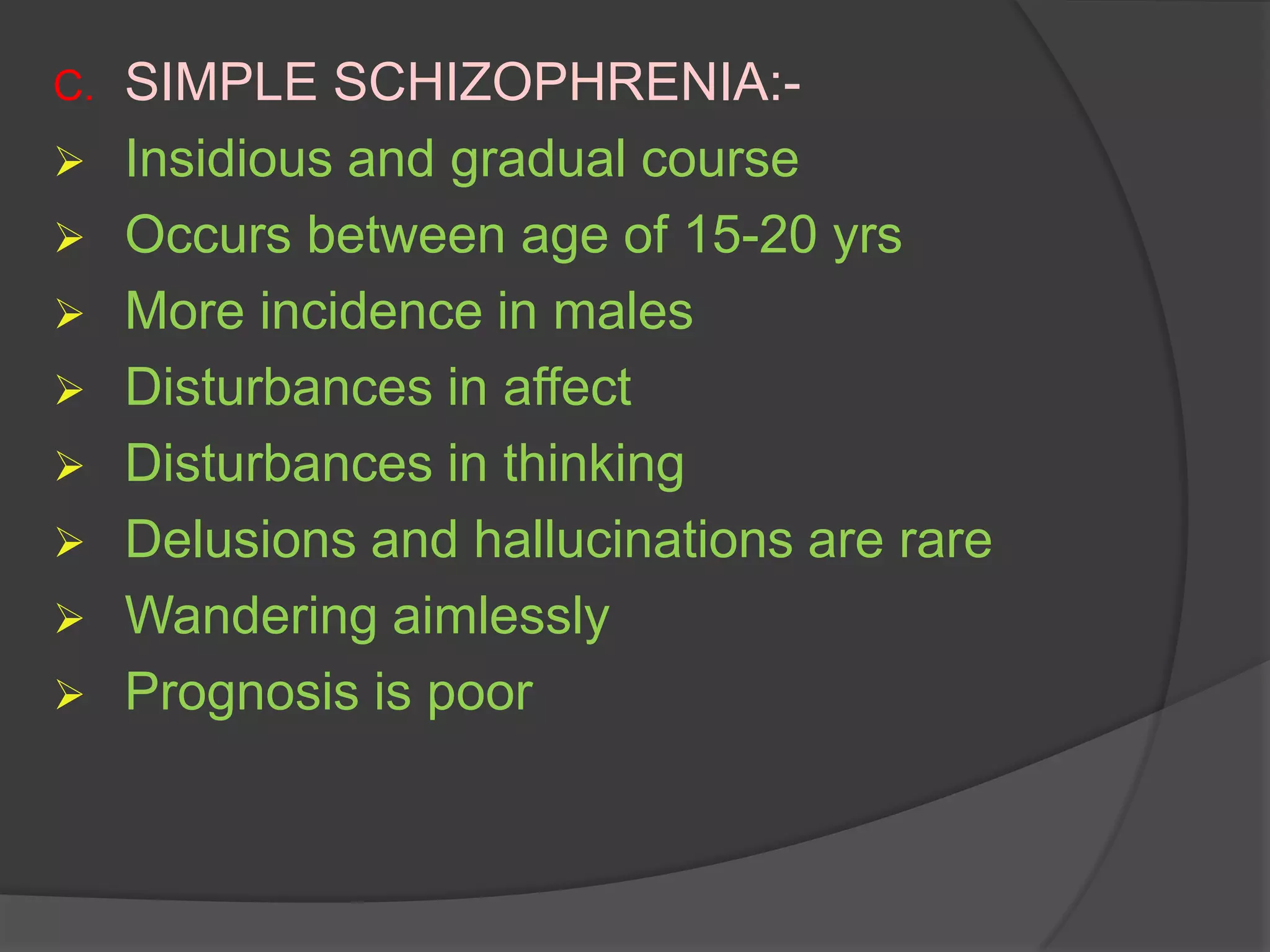 Mental Health Nursing-Schizophrenia | PPTX