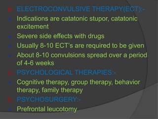 Mental Health Nursing-Schizophrenia | PPTX