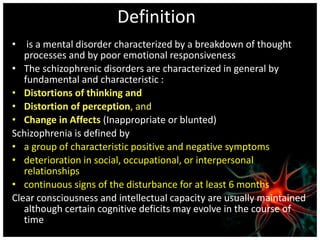 Schizophrenia | PPTX