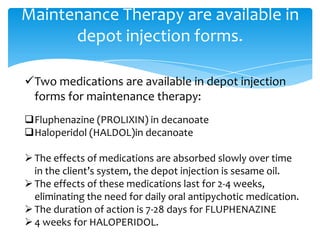 Schizophrenia (MEDICAL MANAGEMENT | PPTX
