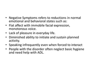 Schizophrenia | PPTX