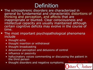 Schizophrenia | PPT